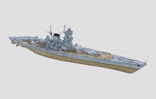 1/700 IJN Iwami battleship (waterline/full hull) 3D Printed kit | eBay