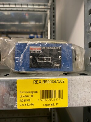 Rexroth - RÜCKSCHLAGVENTIL - R900347502 - NEU - Bosch Rexroth CE ...