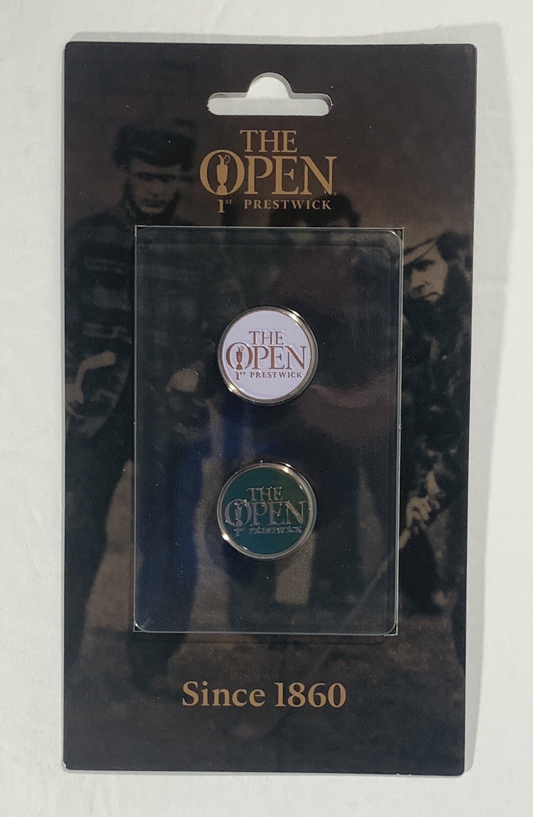 British Open Ball Markers set of 2 Prestwick pga new | eBay