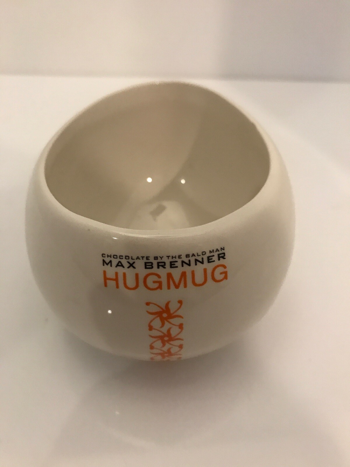 Max Brenner - Hug Mug Chocolate By The Bald Man Hot Chocolate MUG Cup ...