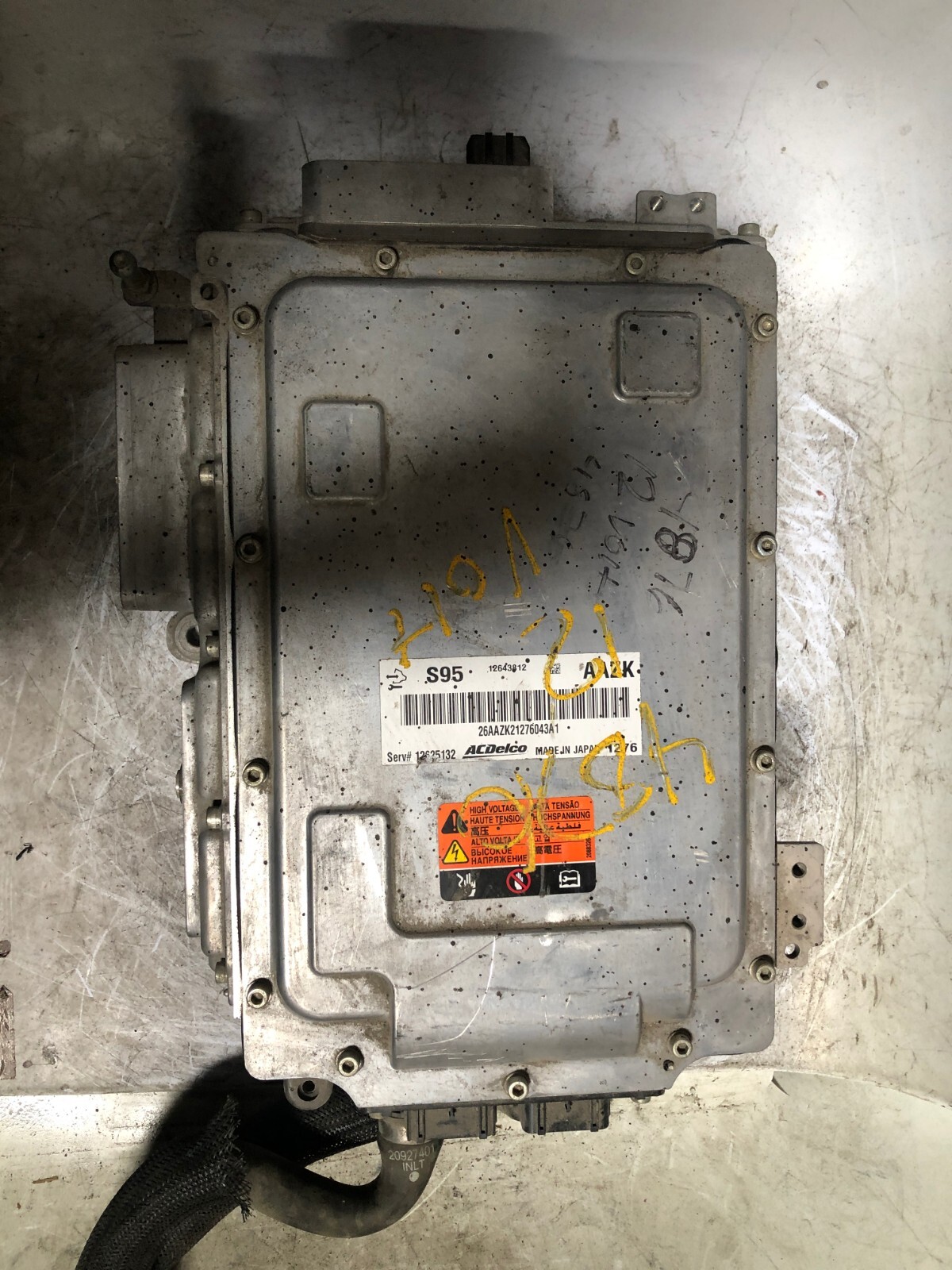 11 12 13 14 15 Chevy Volt HYBRID INVERTER AND CONVERTER CHARGER ...