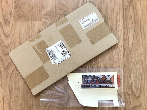 Genuine Subaru WRX Impreza STI 02-03 Rear Dual Emblem Badge 93073FE050 ...