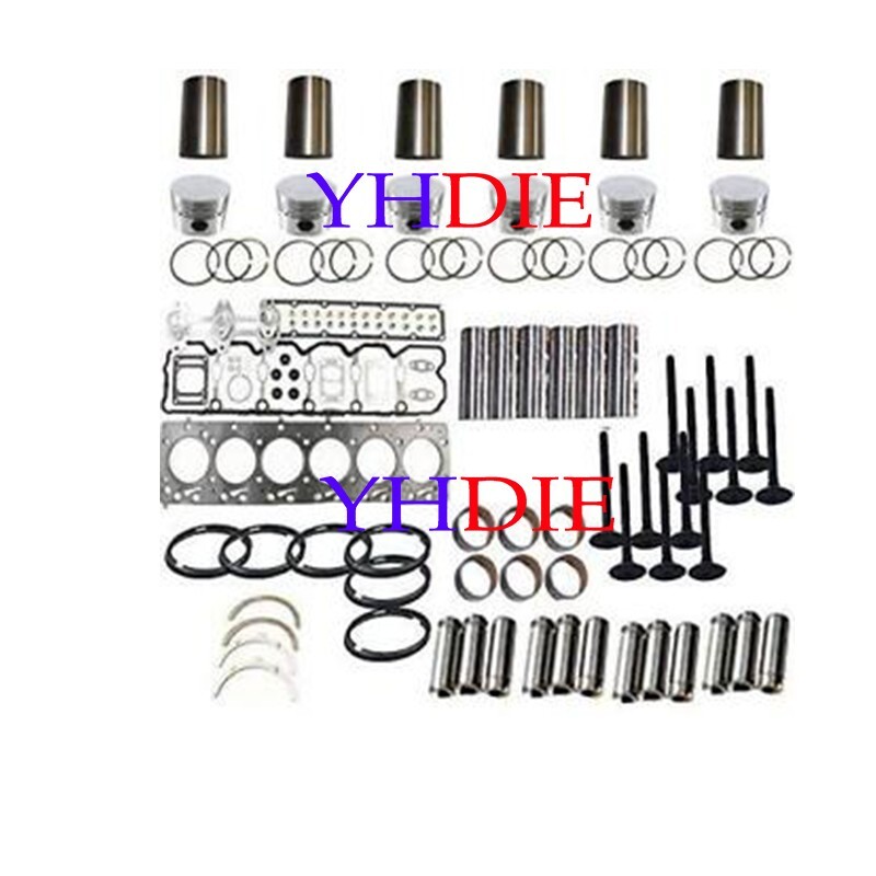 JO8E JO8E-T Overhaul Rebuild Kit STD Fit Hino Engine | eBay