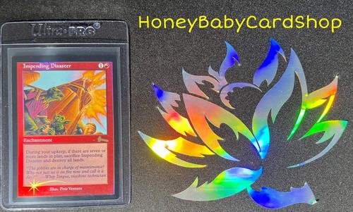 MTG Urza's Legacy 1999 Impending Disaster Foil NM Card ULG Rare SilverAge Staple | eBay