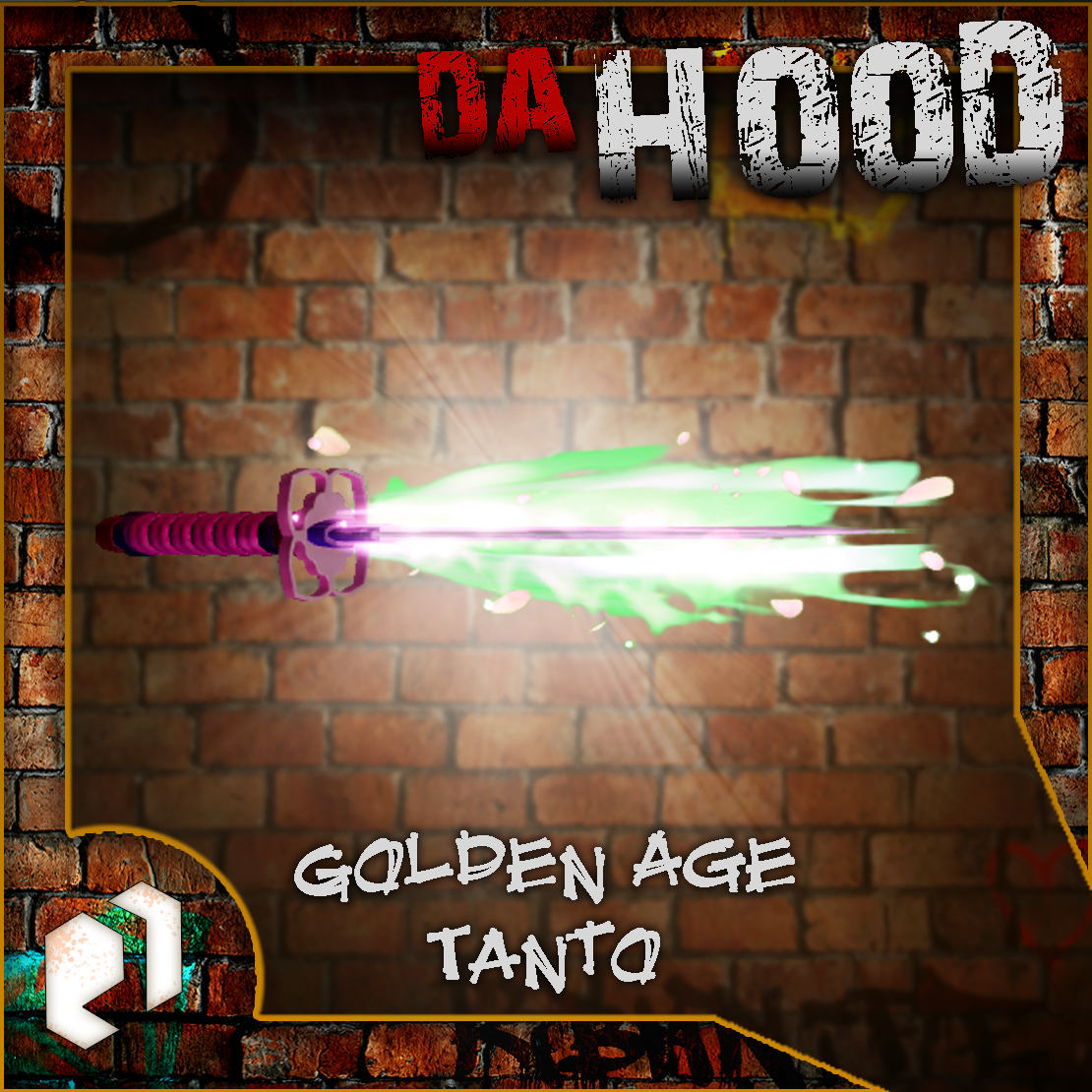 Golden Age Tanto | Da Hood | Roblox | DH | Fast Delivery and Cheap | eBay