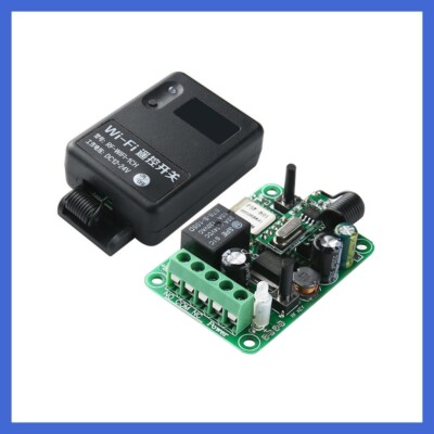 433Mhz 1 Channel 2.4G WiFi RF Remote Control Relay for Home Appliances ...