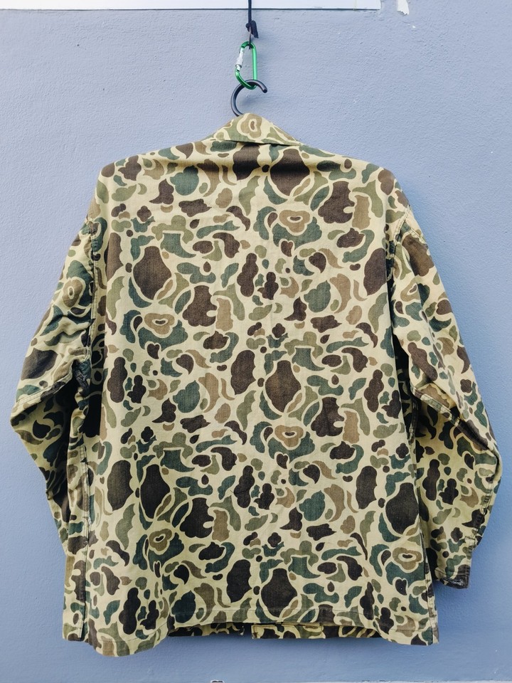 Vietnam War ROKMC South Korean Duck Hunter Camo HBT Shirt Jacket | eBay