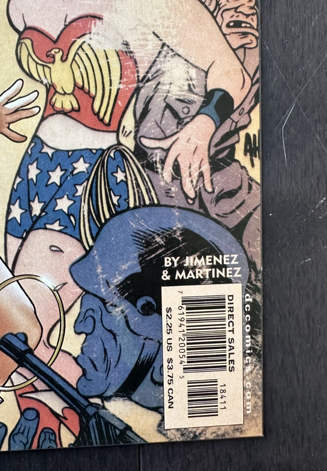 Wonder Woman #184 NM- 9.2 2002 Adam Hughes Vintage Style Cover Variant ...