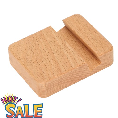 Wooden Mobile Phone Holder Stand Desktop Universal Smartphone Support ...