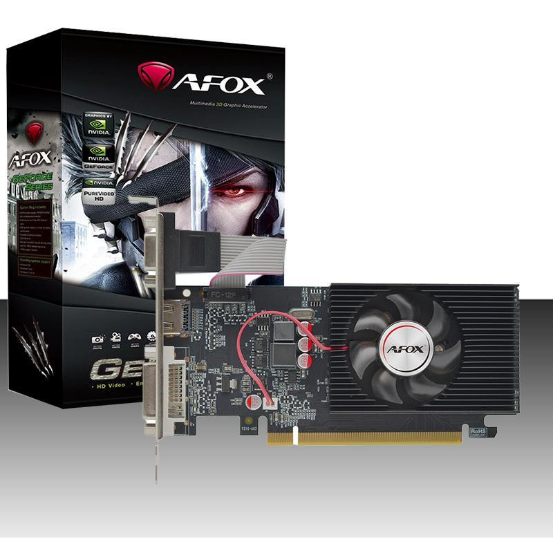 AFOX AF220-1024D3L2 graphics card NVIDIA GeForce GT 220 1 GB GDDR3 ...