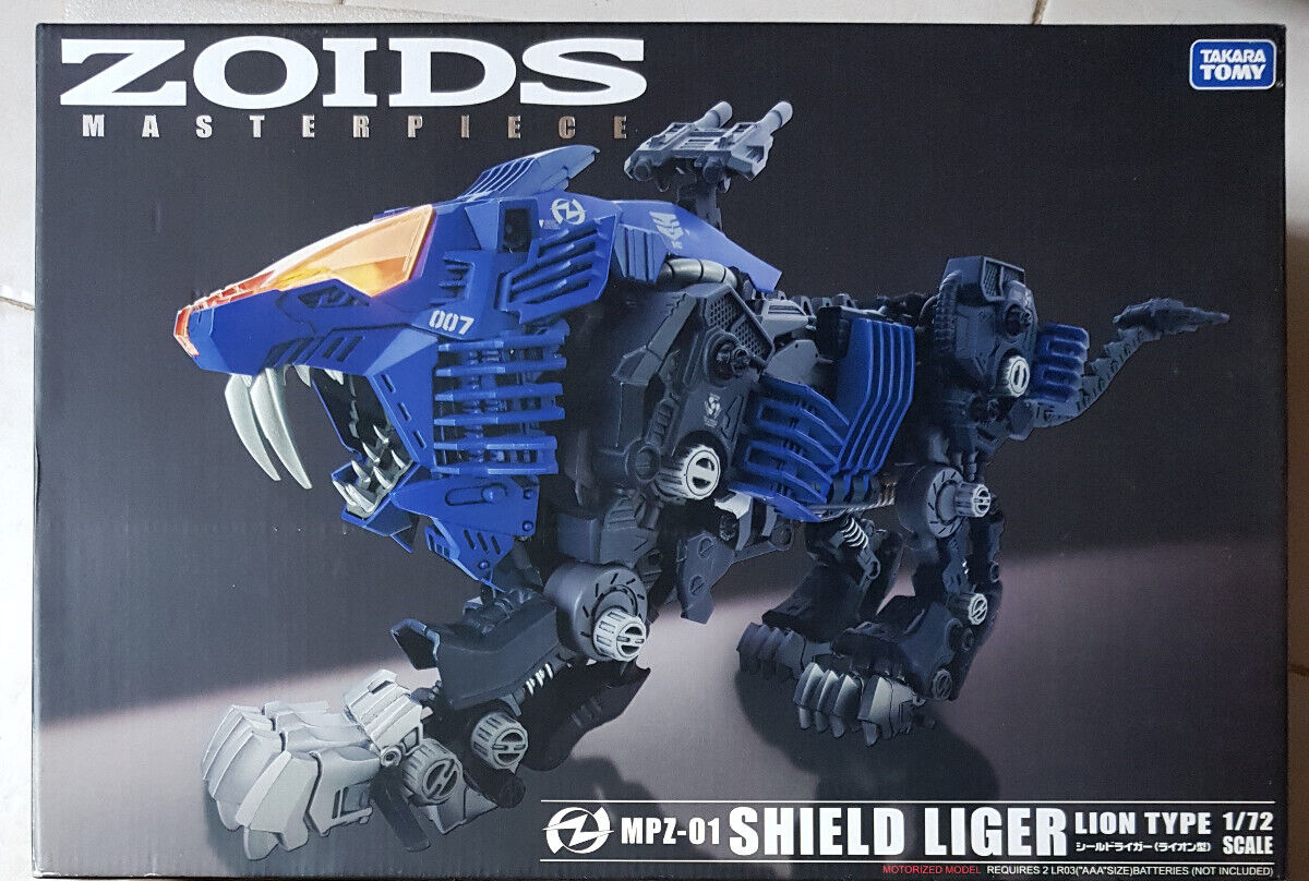A索斯洛依德ゾイドTakaraTomy Zoids zoid Masterpiece MPZ-01 Shield Liger Plastic ...