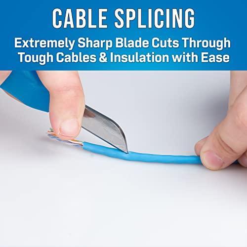 Jonard KN-7 Ergonomic Cable Splicing Knife with Thermoplastic Rubber ...