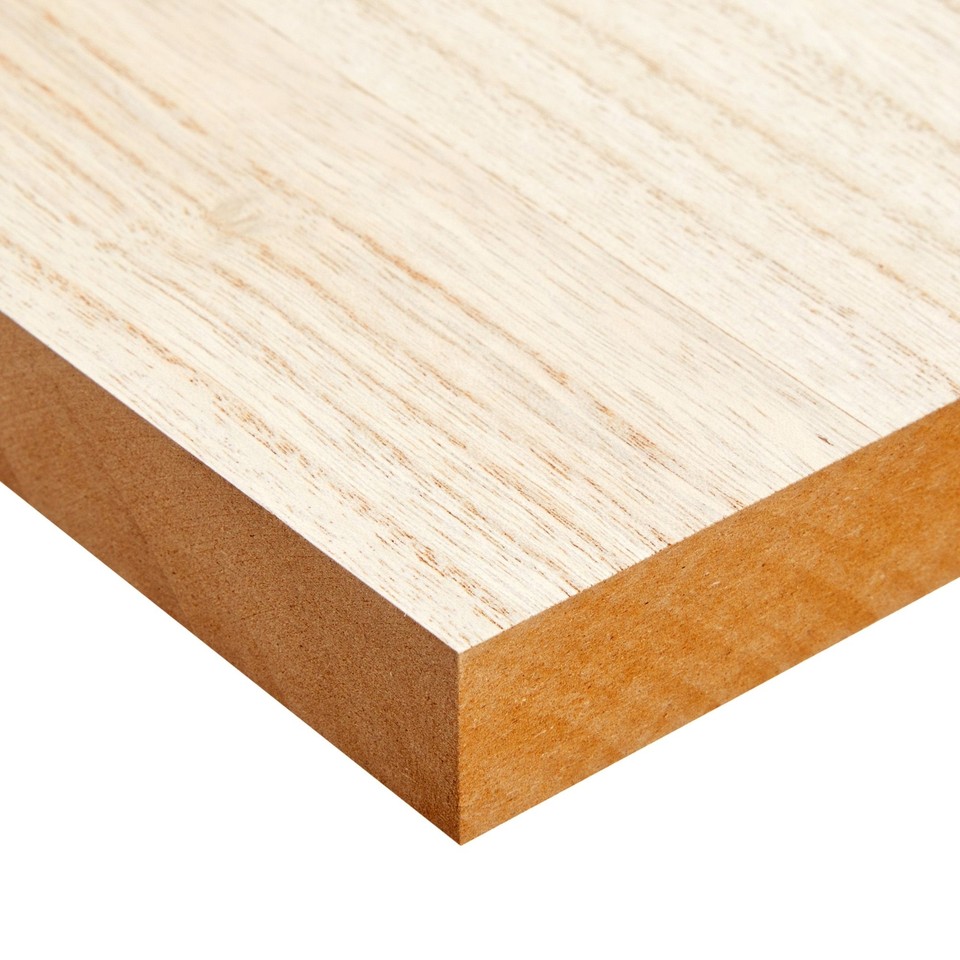 Unfinished MDF Wood Blocks for Crafts, Wooden Square Blocks for DIY (4 ...