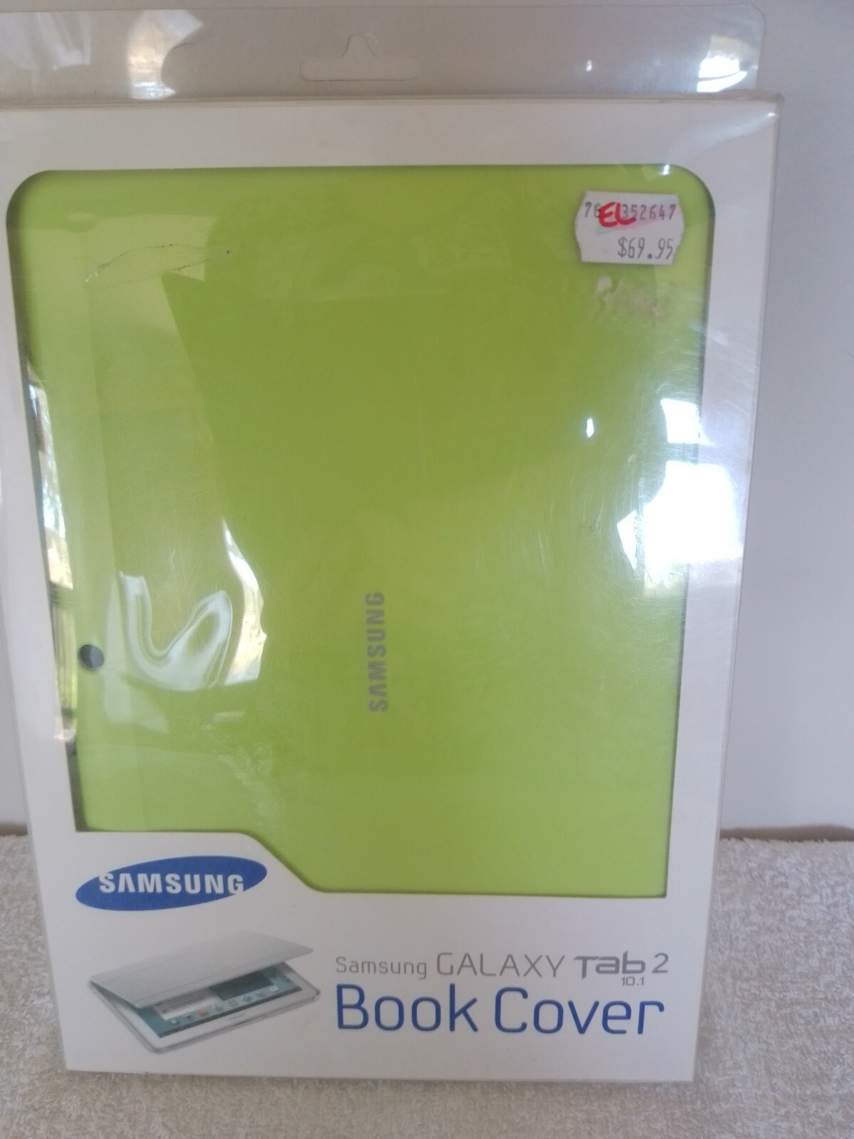 SAMSUNG GALAXY TAB2 - 10.1 BOOK COVER - GREEN - UNUSED | eBay