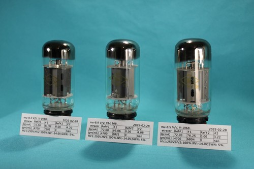 3 PCS 6P3S-E / 5881 / 6L6GC. Output Beam Tetrode Tube. Foton. Etracer ...