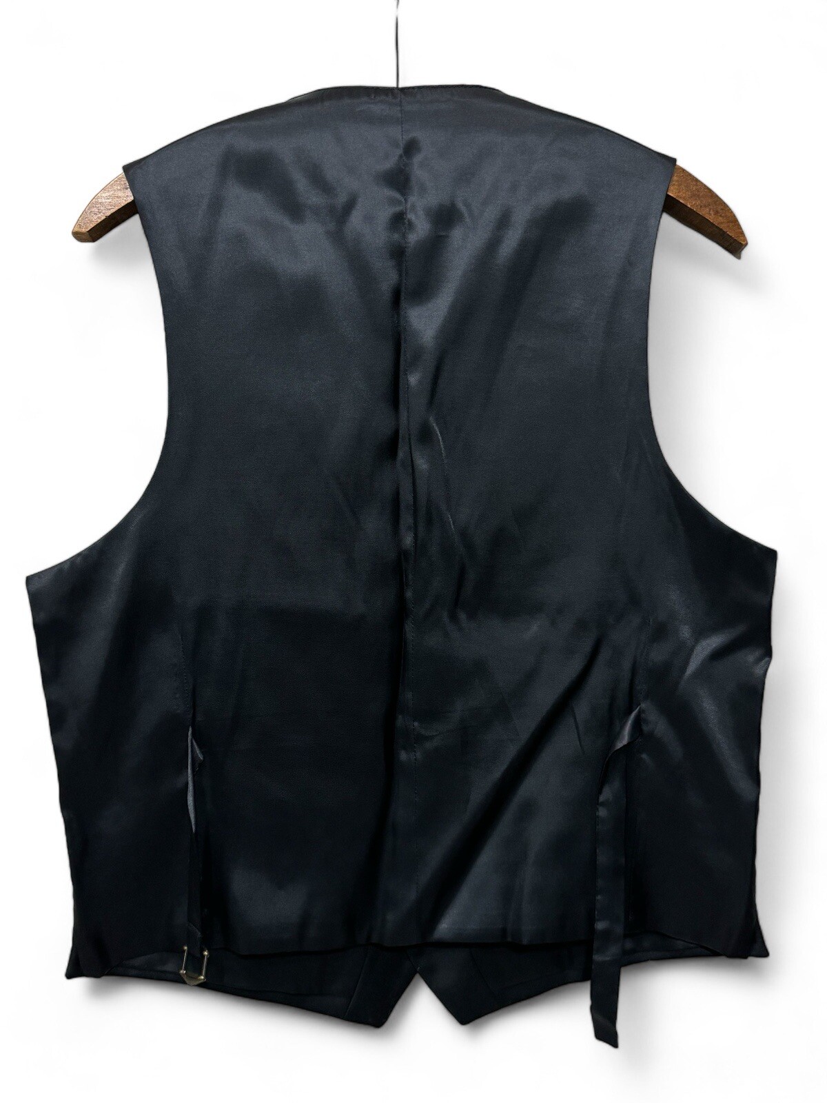 Classic Black Wool Vest Size 38 R Suit Separates Waistcoat 40" Chest ...