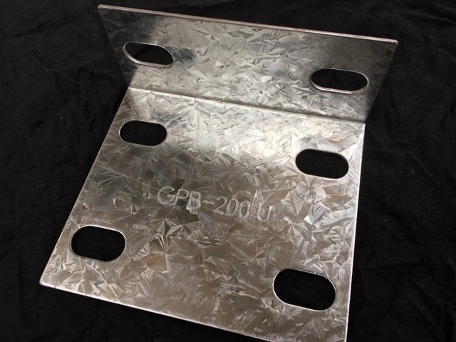 200mm GENERAL PURPOSE Purlin Brackets GP200 GALVANISED for sale online ...