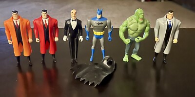 kenner batman animated Figures BTAS Alfred Bruce Croc | eBay