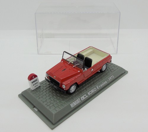 GC3150 UNIVERSAL HOBBIES / RENAULT 4L ACL RODEO EVASION 1971 ROUGE 1/43 ...