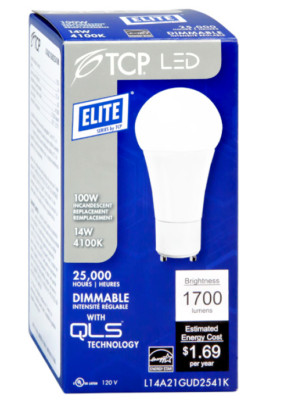 14 Watt - 4100 Kelvin - GU24 Base - LED A21 Light Bulb | eBay