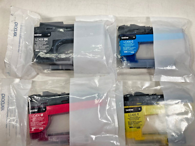 4PK GENUINE Brother LC406 Starter Ink for MFC-J4335DW MFC-J4335DW XL ...