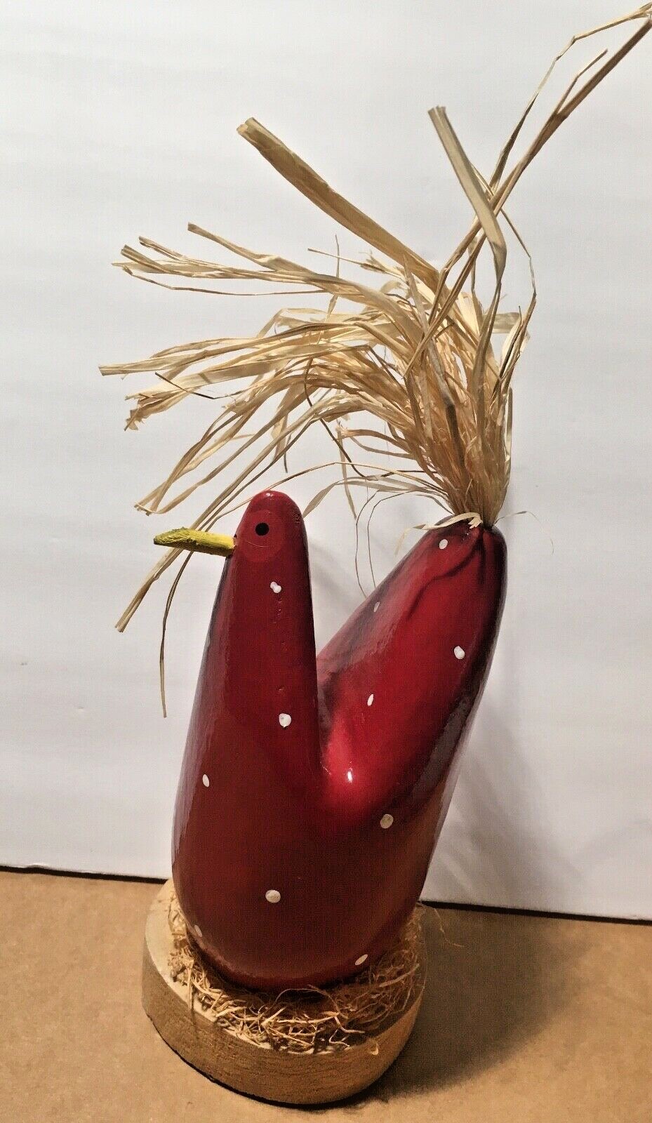 Edith John Navajo Folk Art Cottonwood Red | Grelly USA