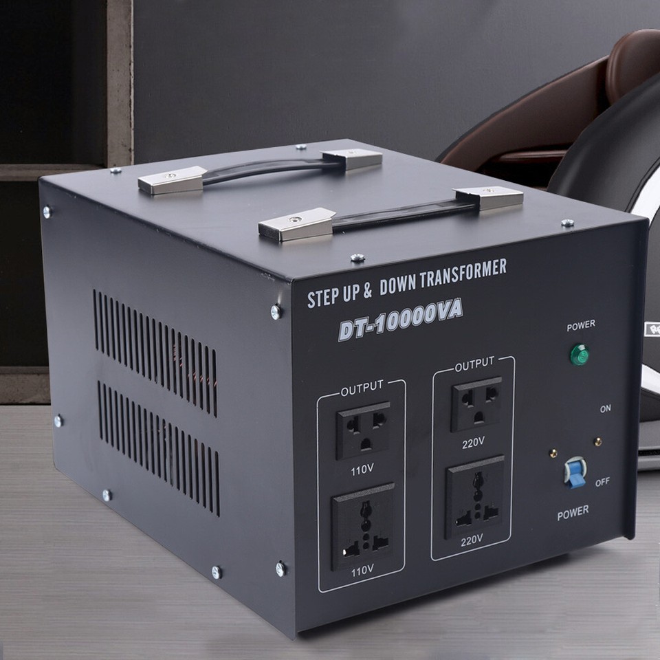 10000 Watt Voltage Converter Transformer Heavy Duty Step Up / Down 220V ...