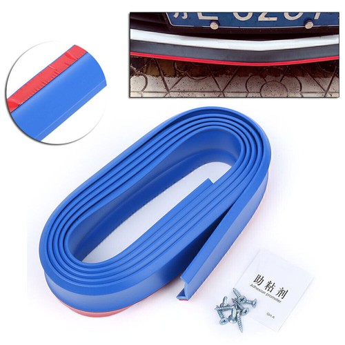 2.5M Lower Lip Protective Strip Auto Bumper Skirt Rubber Anti-Scratch ...