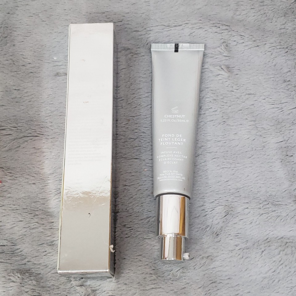 BECCA Skin Love Weightless Blur Foundation Walnut 1.23 Fl. Oz/35 mL New ...