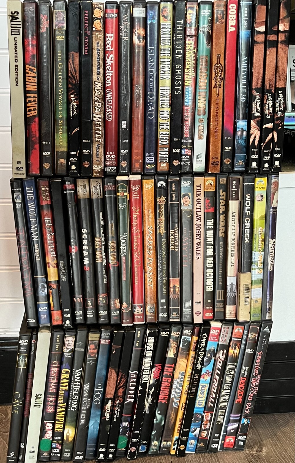 Huge DVD Lot Movies - Comedy Romance Drama Disney Family Classics ...