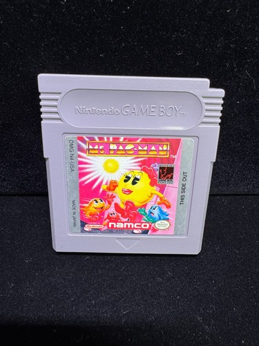 vtg Ms Pac-Man Nintendo Gameboy Namco Game tested works retro arcade ...