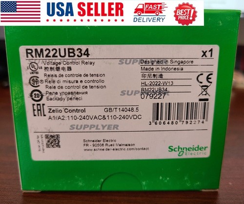 NEW ORIGINAL PACKAGING Schneider RM22UB34 1-phase Voltage Control | eBay