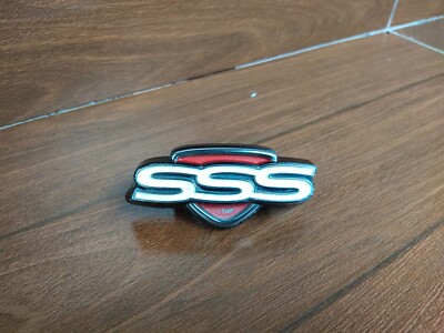 Nissan Bluebird U12 SSS Front Grille Emblem Badge OEM 1987-89 P/N ...