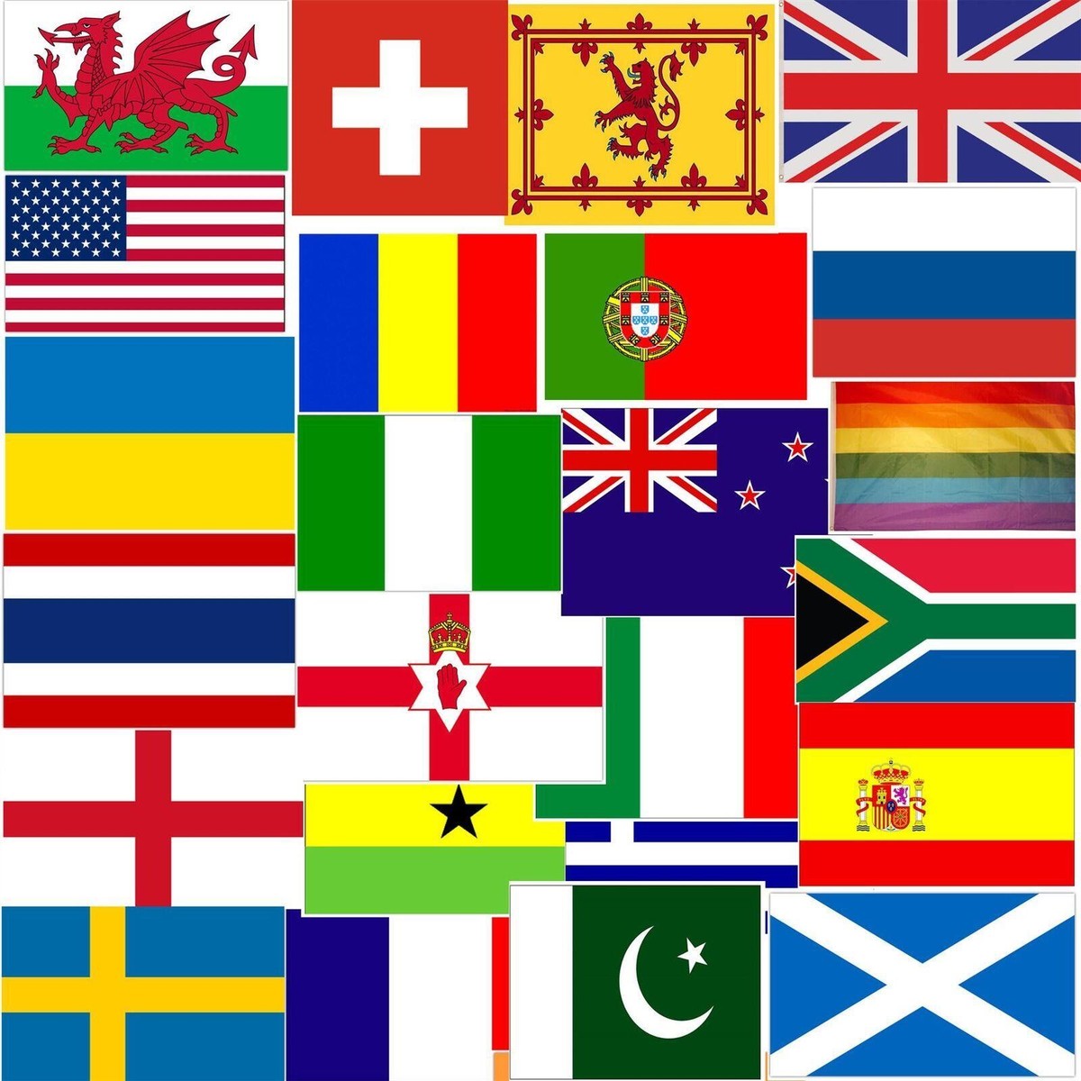 All Country Flags In The World Cup