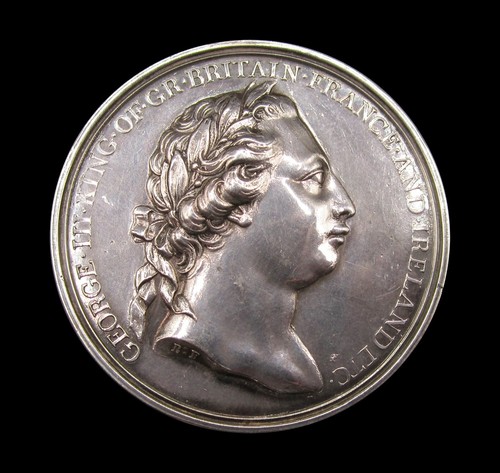 1772 CAPTAIN COOK'S RESOLUTION & ADVENTURE 43mm SILVER MEDAL & ARCTIC ...