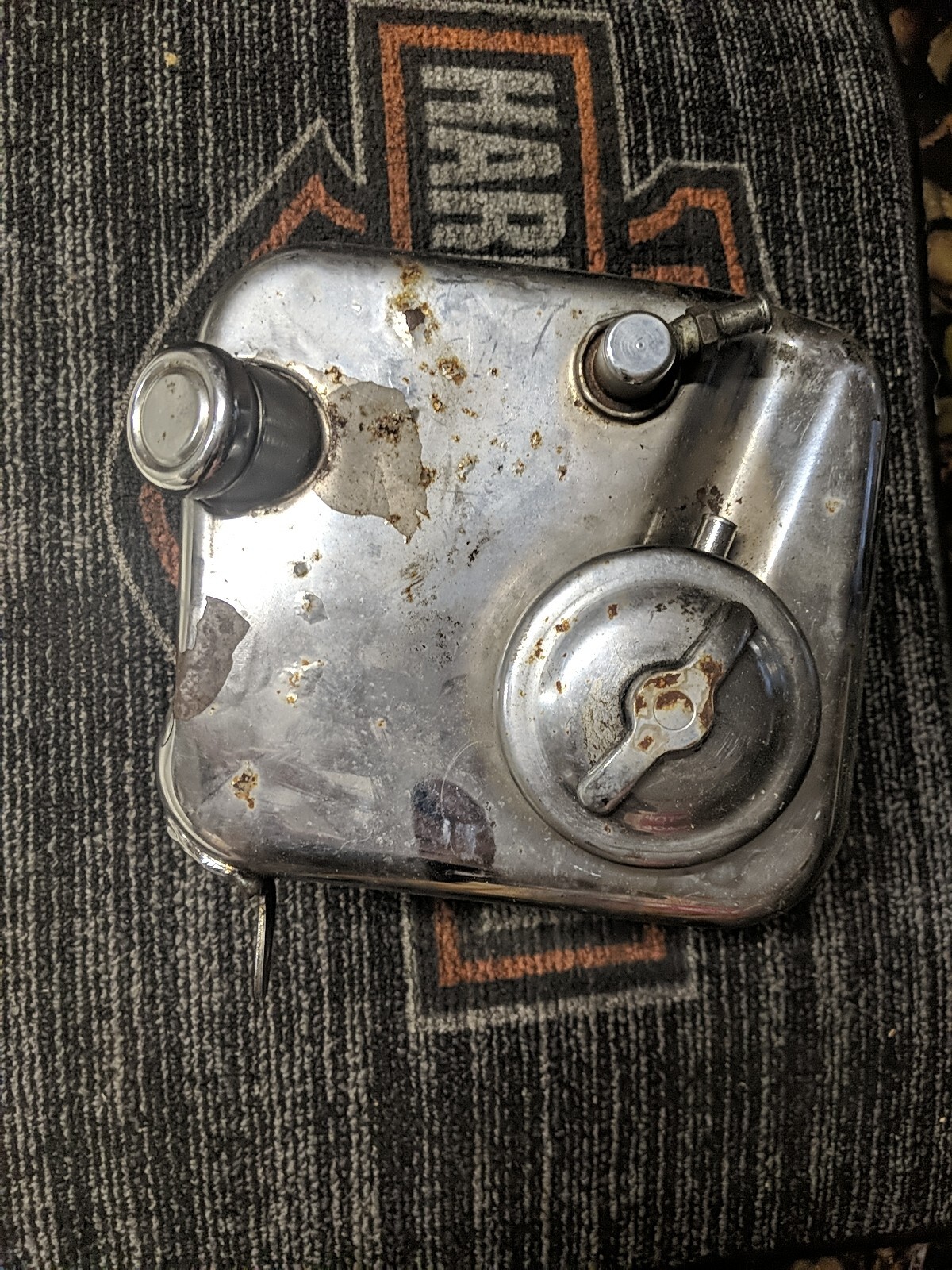 Harley Davidson Shovelhead Oil Tank Used | eBay