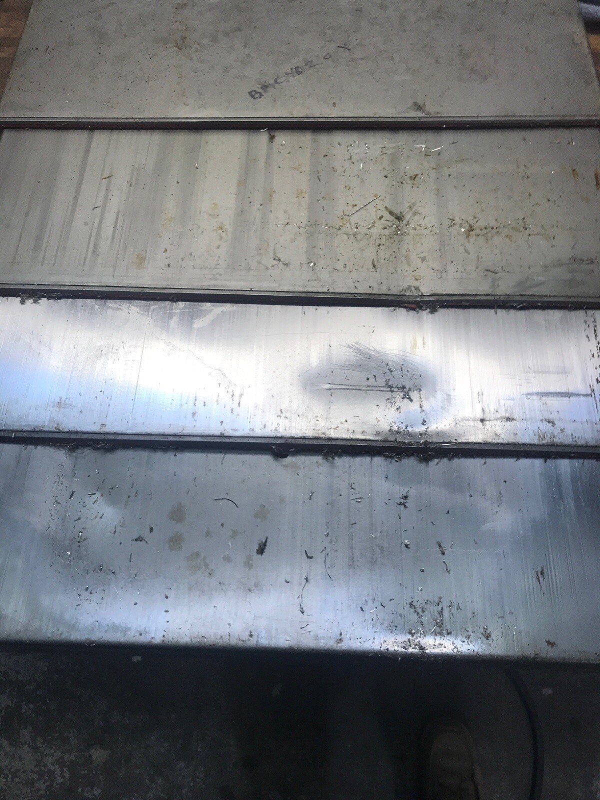 Hurco BMC4020 Way Cover Chip Guard X axis | eBay