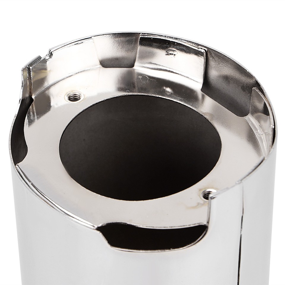 Chrome Upper Fork Slider Covers Cow Bells For Harley Touring Electra ...