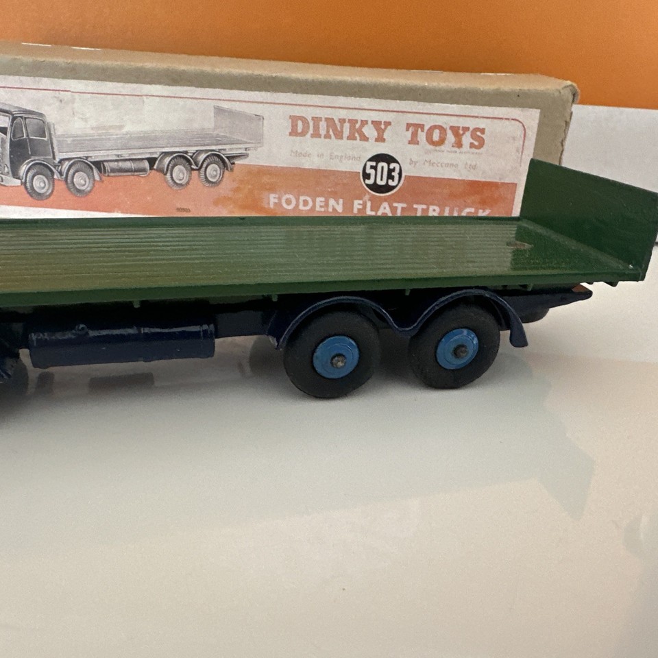 Vintage Dinky Toys #503 Foden Flat Deck with Tailboard - Restored | eBay