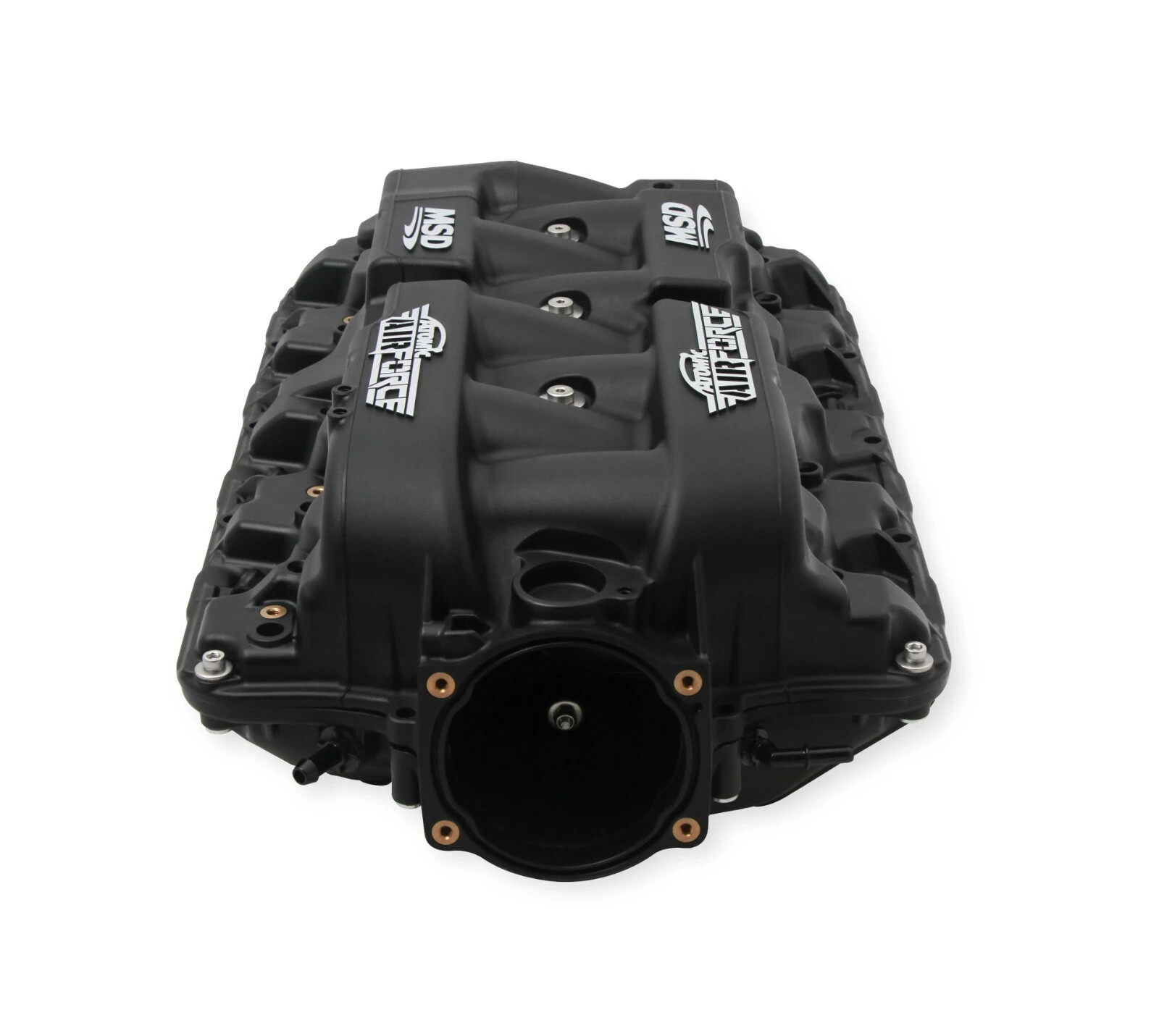 MSD Atomic Airforce GM LS1/LS2/LS6 Intake Manifold Black Fits Chevrolet ...