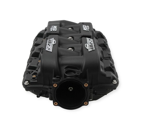MSD Atomic Airforce GM LS1/LS2/LS6 Intake Manifold Black Fits Chevrolet ...