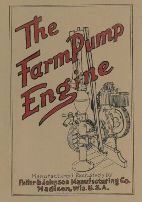 Fuller & Johnson Farm Pump Engine Informational Motor Book | eBay