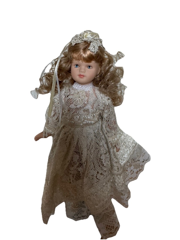 Porcelain Doll Cracker barrel Collectible 8" | eBay