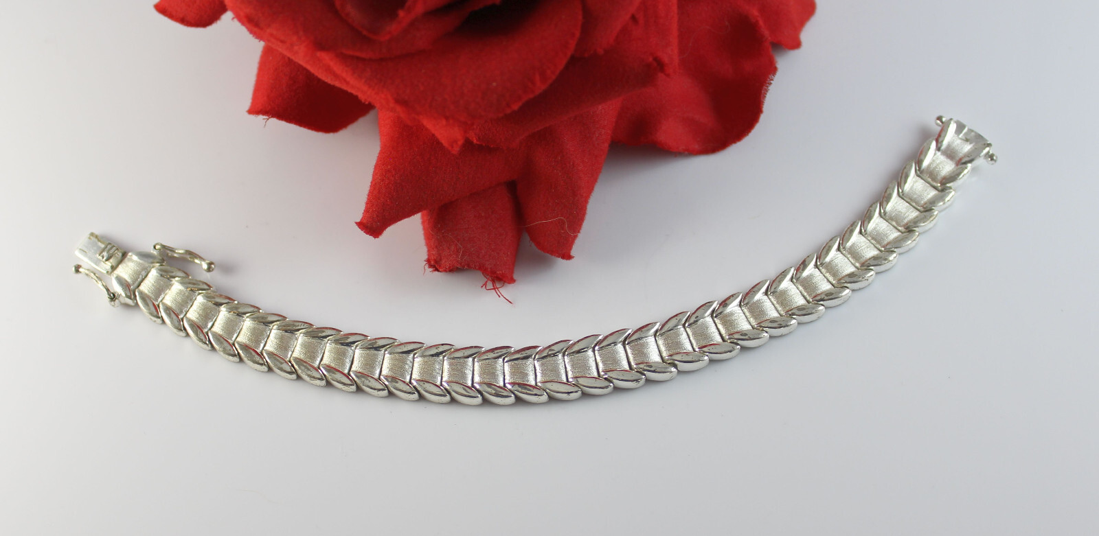 Sterling Silver FAS Classic Multi Texture Bracelet … - Gem