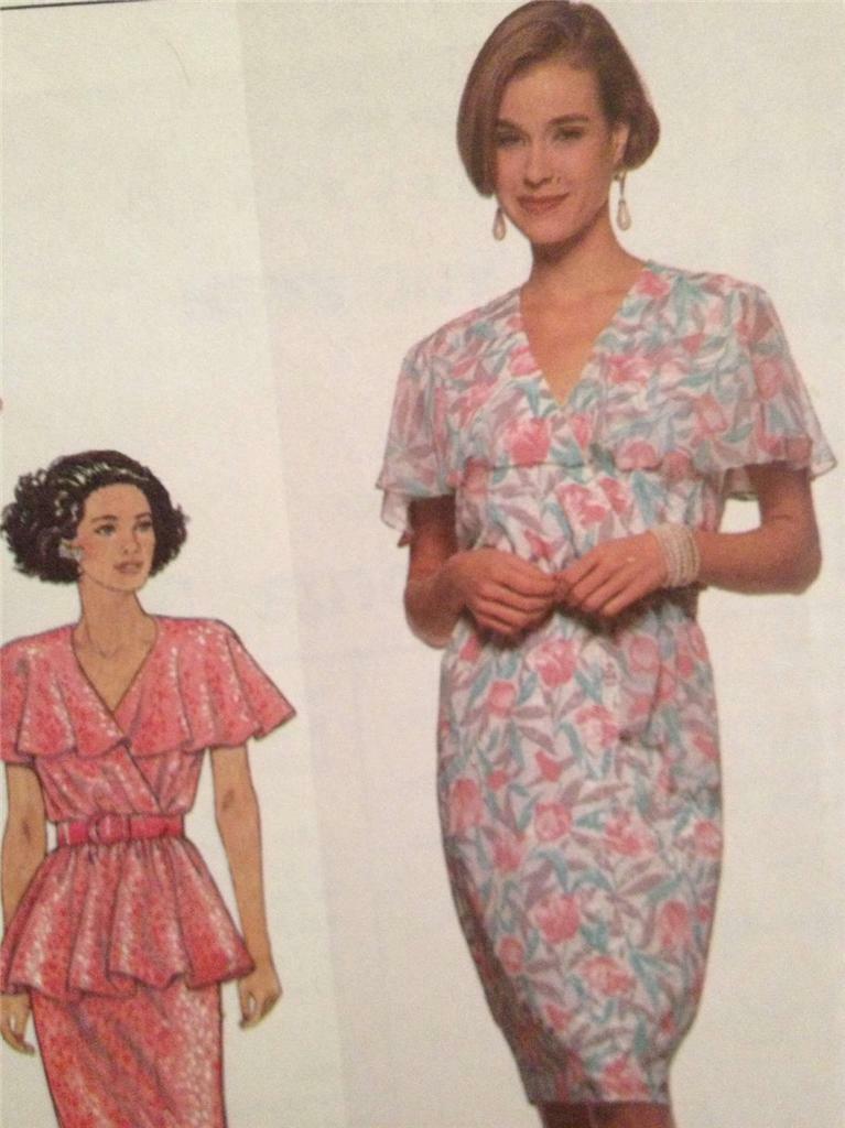 Simplicity Sewing Pattern 9705 Misses Ladies Dresses Size 4-12 | eBay