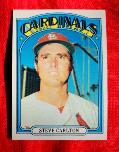 1972 Topps Steve Carlton Set Break EX-MT St. Louis Cardinals Phillies ...