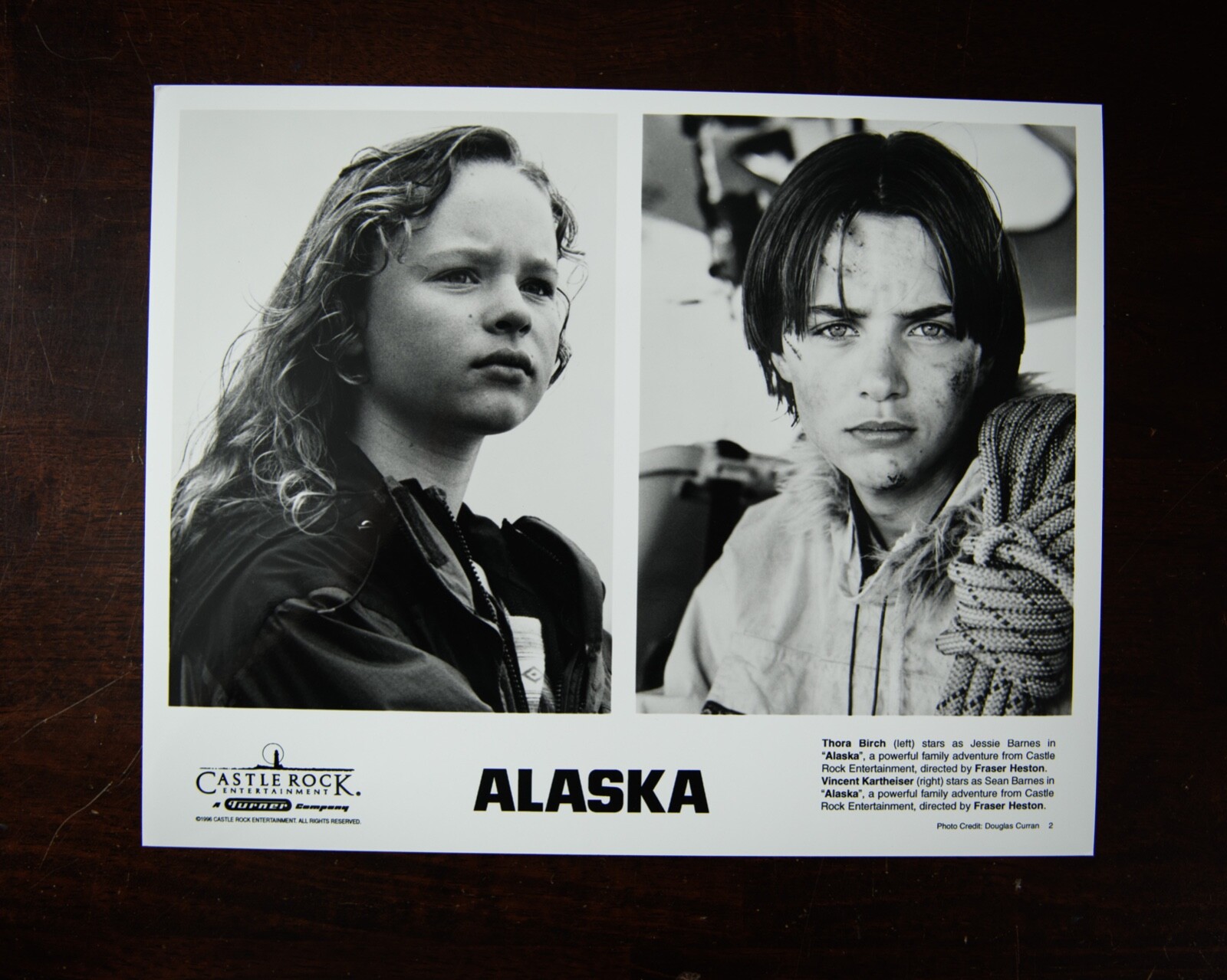 "Alaska" (1996) movie press kit photo - Thora Birch, Vincent Kartheiser ...