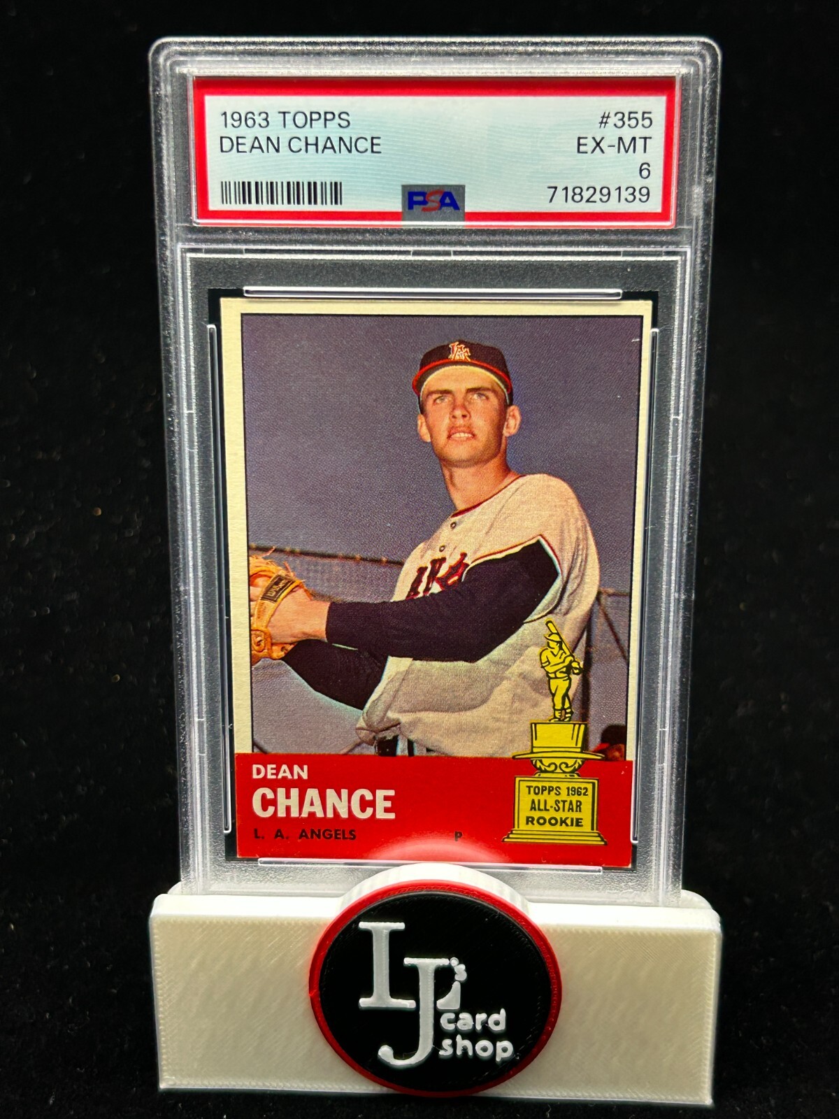 1963 Topps - #355 Dean Chance for sale online | eBay