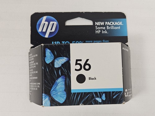HP 56 C6656AN Black Ink Cartridge Expired Nov 2011 Sealed | eBay