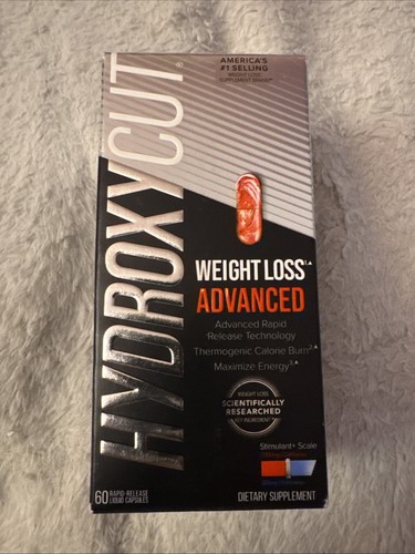 Hydroxycut Advanced - 60 Rapid-Release Liquid Capsules Thermogenic Exp ...
